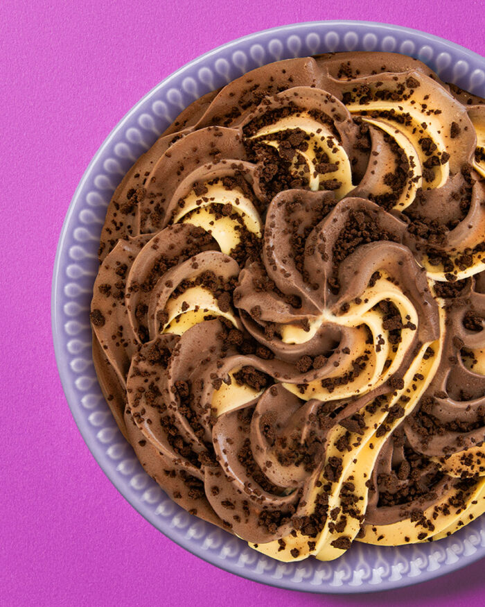 Italian Gelato Cake Cocoa & Vanilla – Via Emilia