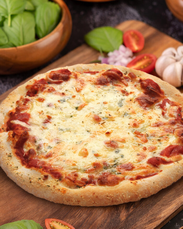 Organic Pizza Four Cheese – Via Emilia