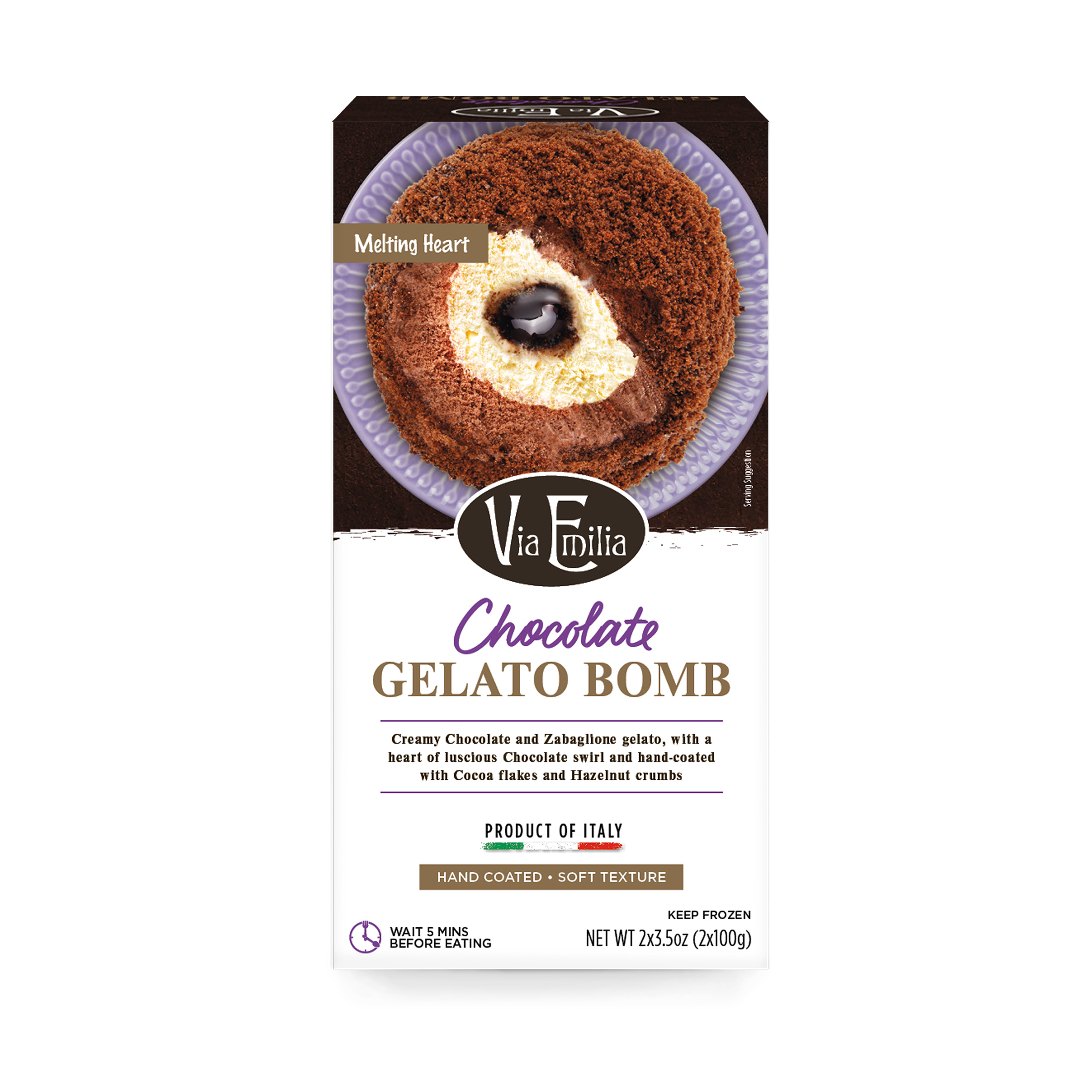 Chocolate Gelato Bomb – Via Emilia