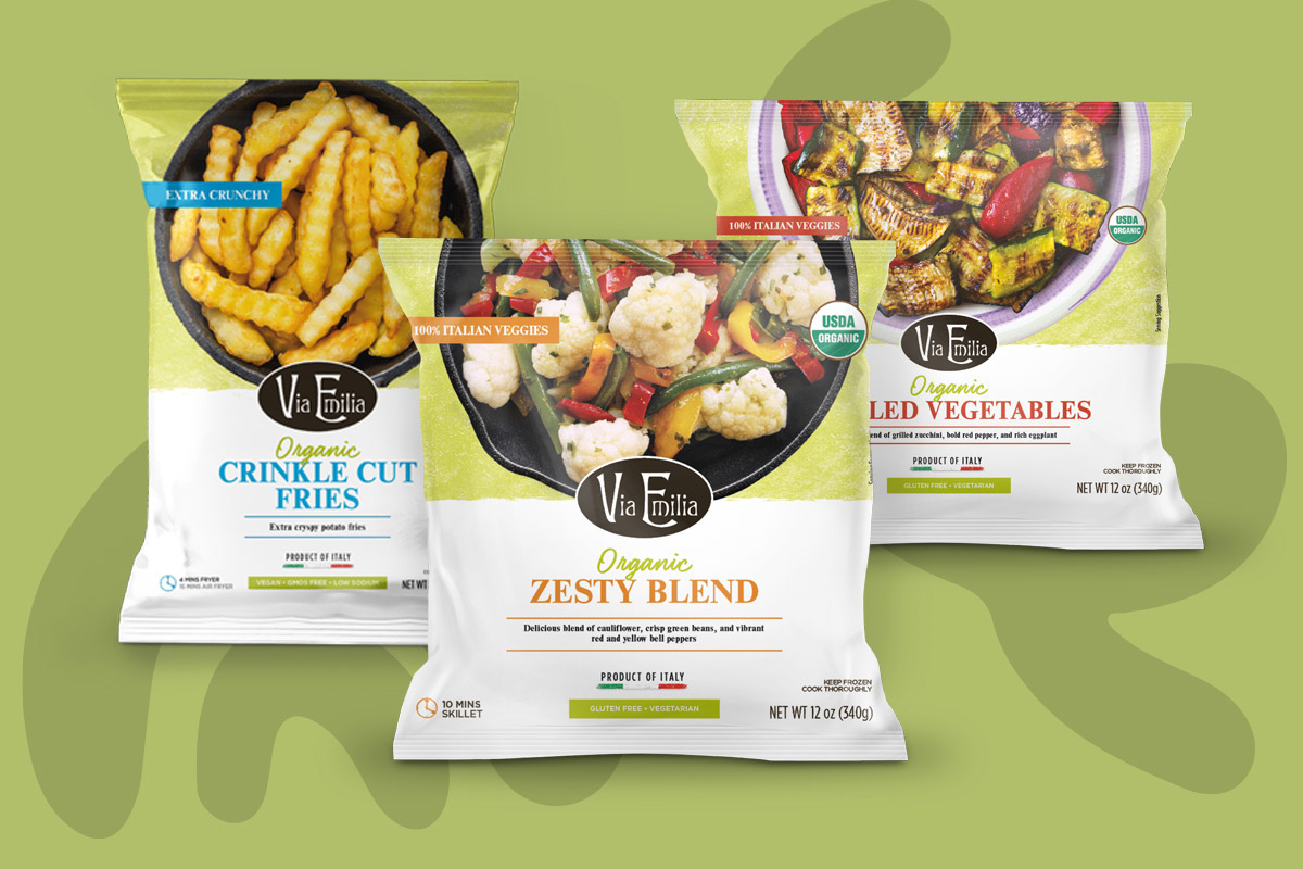 Frozen Veggie Sides – Via Emilia
